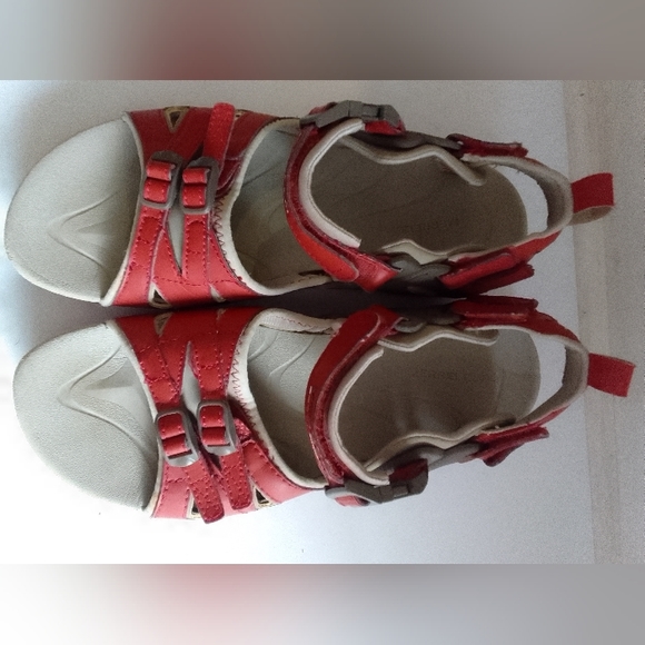 Merrell | Shoes | Merrell Women Red Sandal Sz Us | Poshmark
